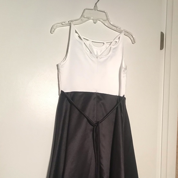 Biscotti | Dresses | Vintage Girls Biscotti Formal Dress Black White ...